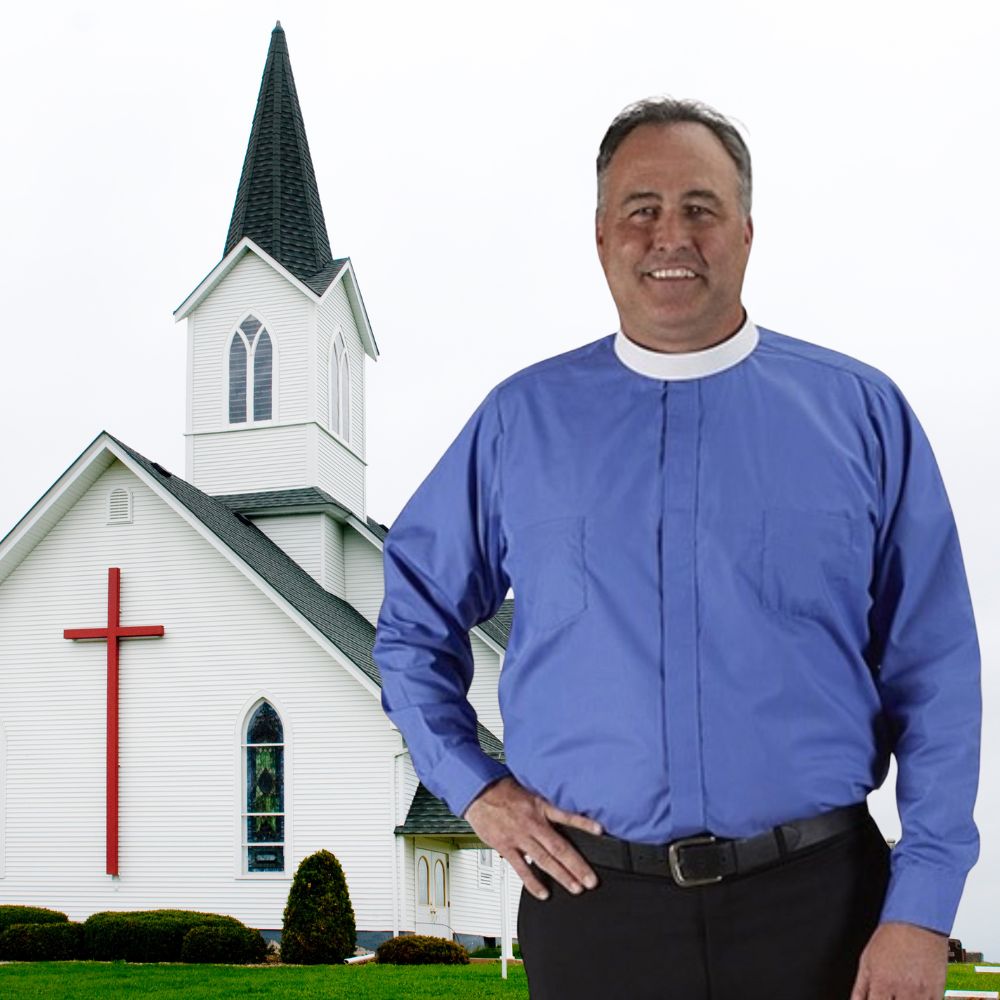 What do Royal Blue Clergy Shirts Symbolize? | eClergys™