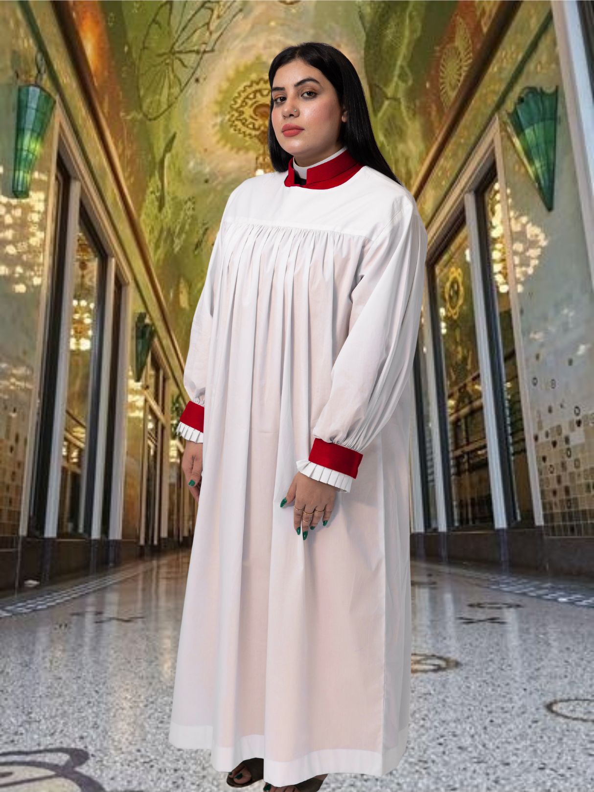 Ladies White Rochets | eClergys™