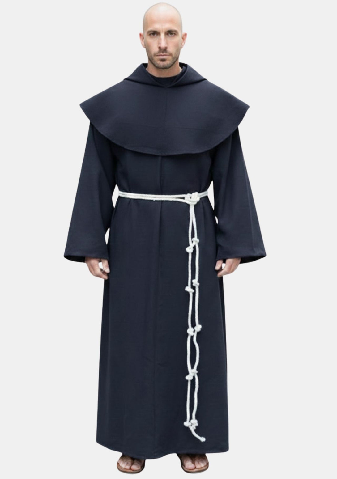 Black Monk Robe for All Your Medieval Events | eClergys™