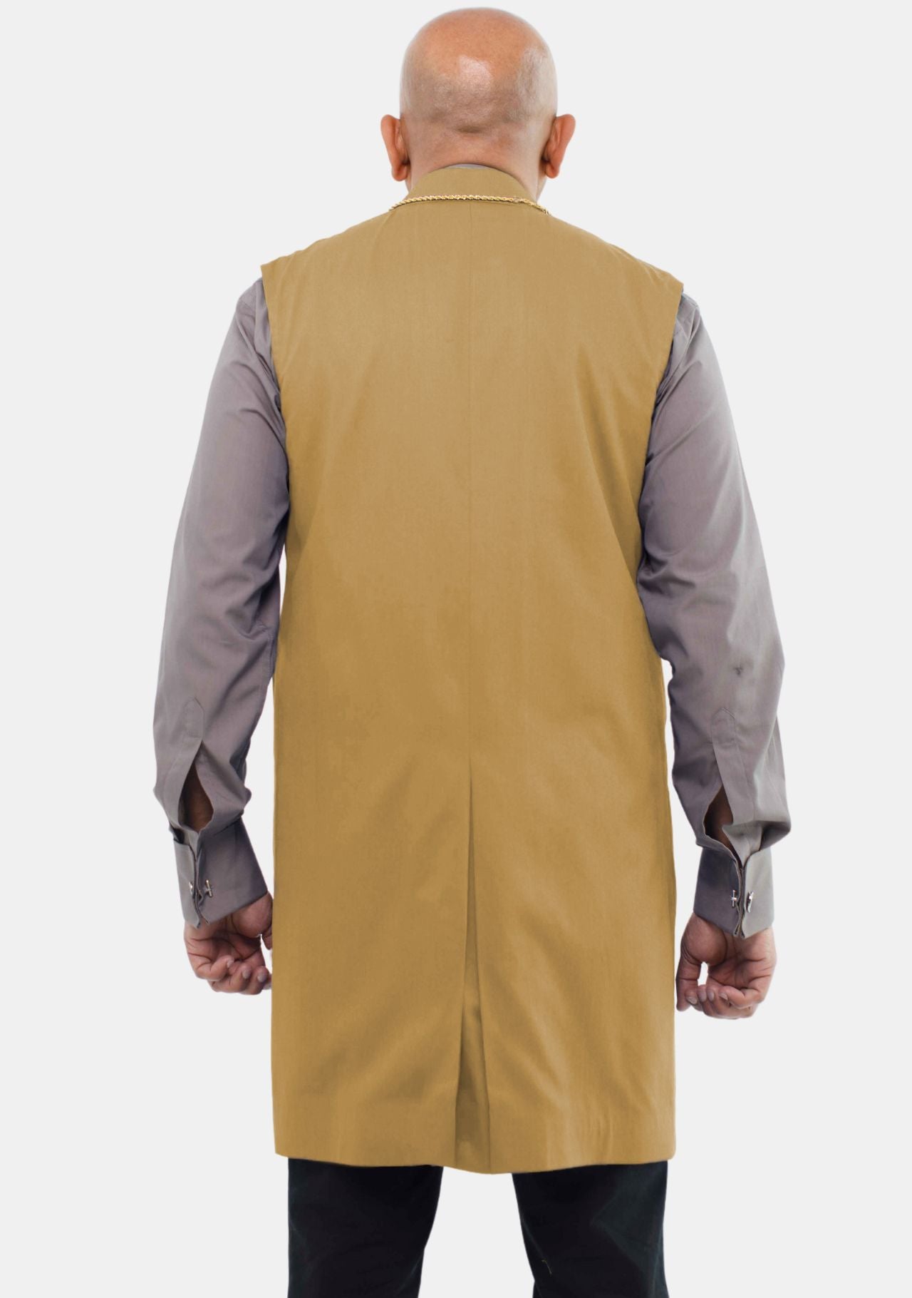 Gold Clerical Apron Featuring Full-Cut and 3/4 Length – eClergys