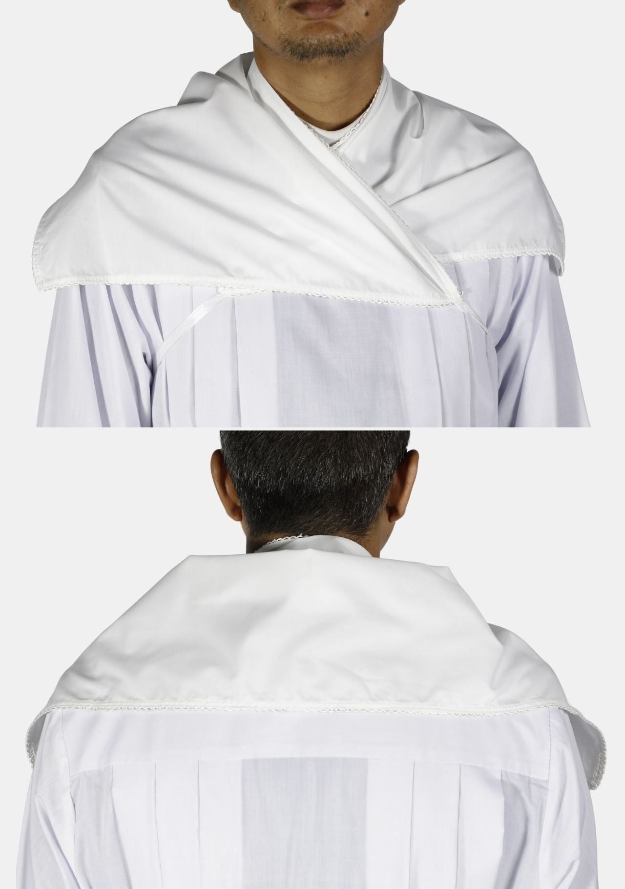 Amice Vestment with Zipp on the Shoulder – eClergys