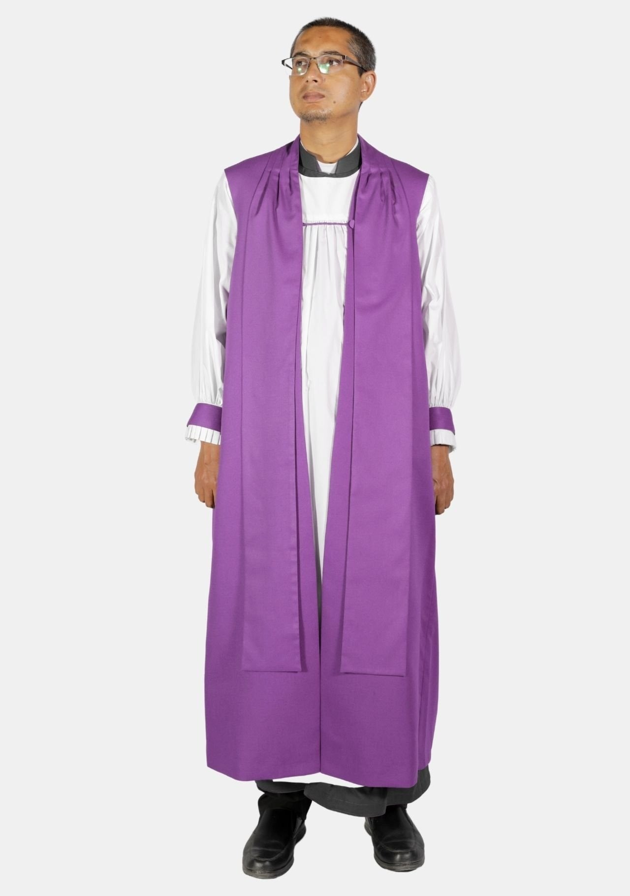 Clergy Chimere and Rochet Attire Package – Purple | eClergys™