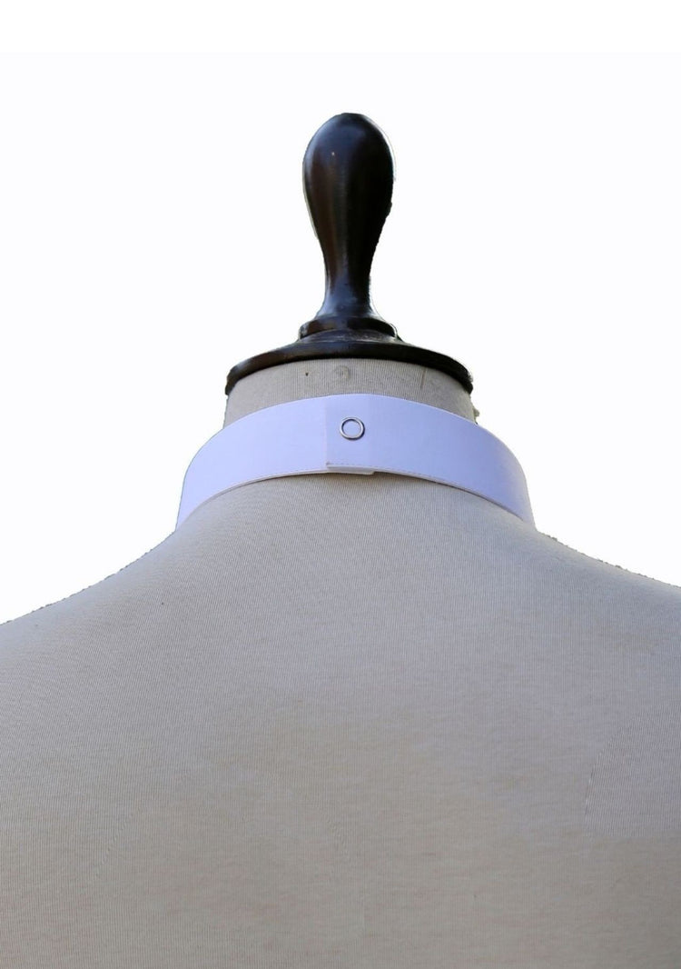 Unisex Clergy Neck Bib with Back Button Closure – eClergys