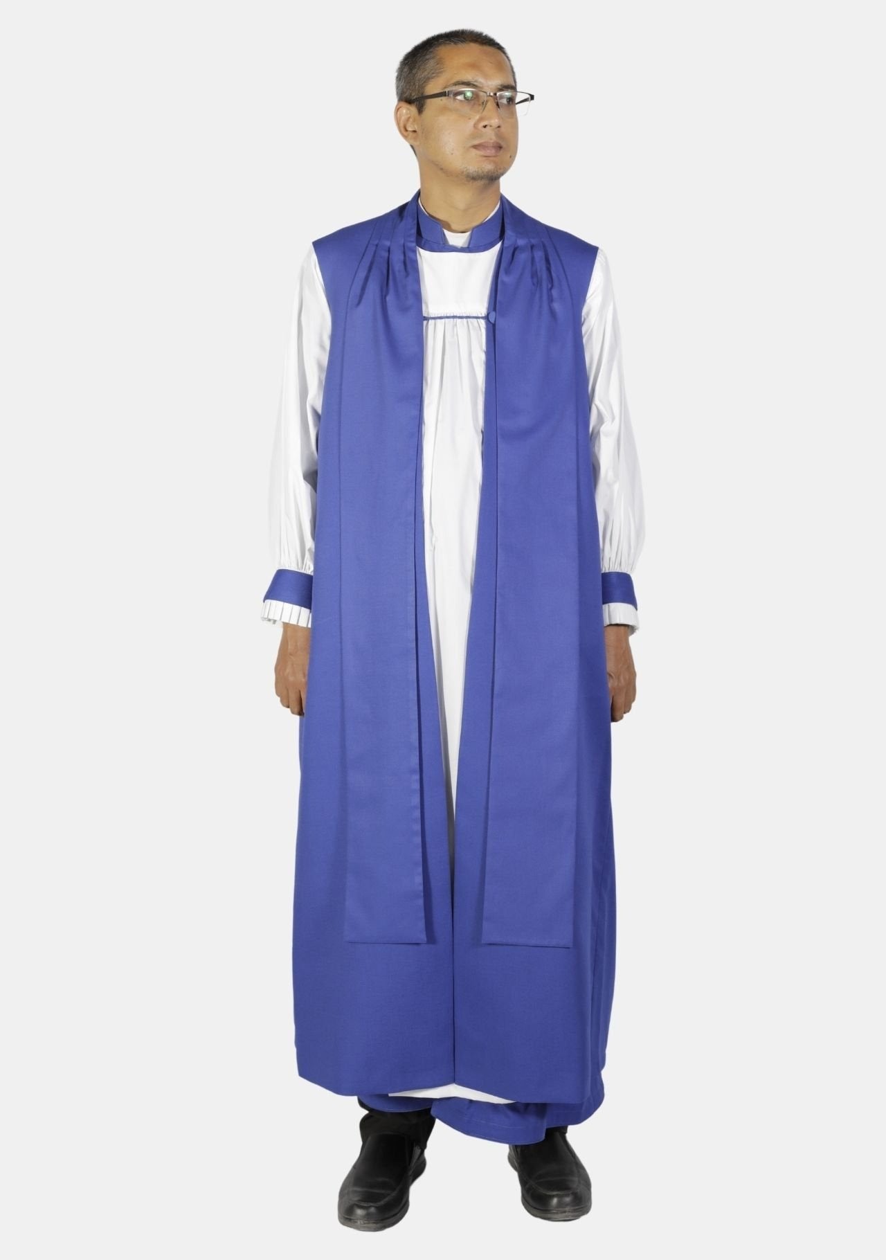 Clergy Chimere and Rochet Attire Package – Royal Blue | eClergys™