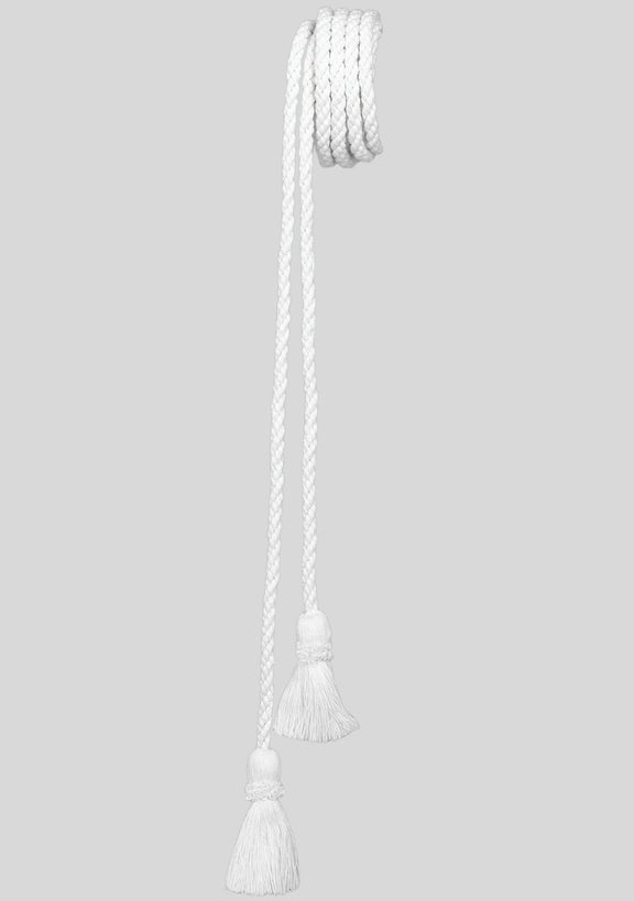 White Rope Cincture for Waist 153 Inches – eClergys