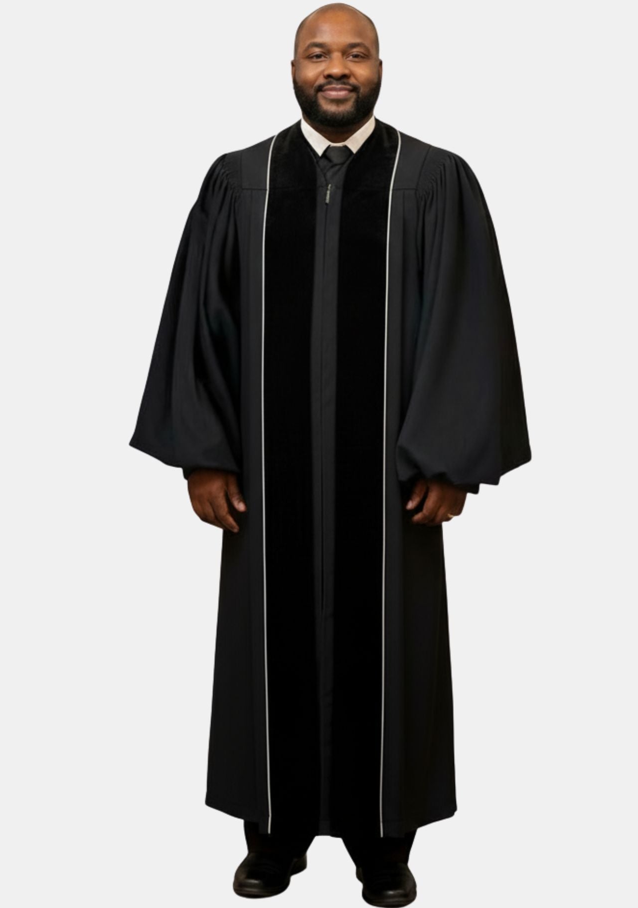 Pulpit Robe for Men Black and White – Church Leaders’ Top Choice – eClergys
