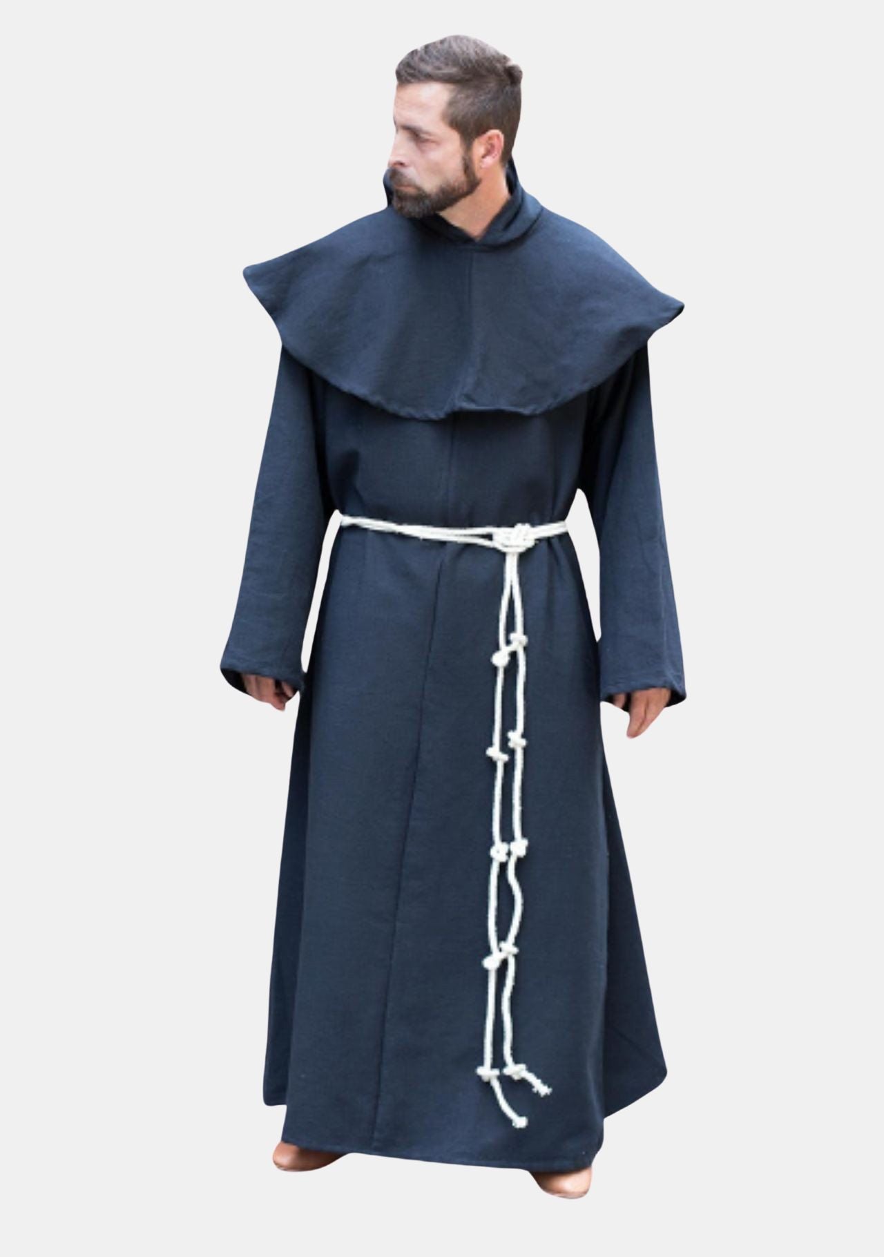 Black Monk Robe for All Your Medieval Events | eClergys™