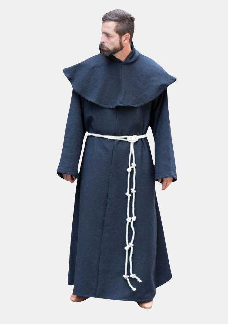 Black Monk Robe for All Your Medieval Events | eClergys™