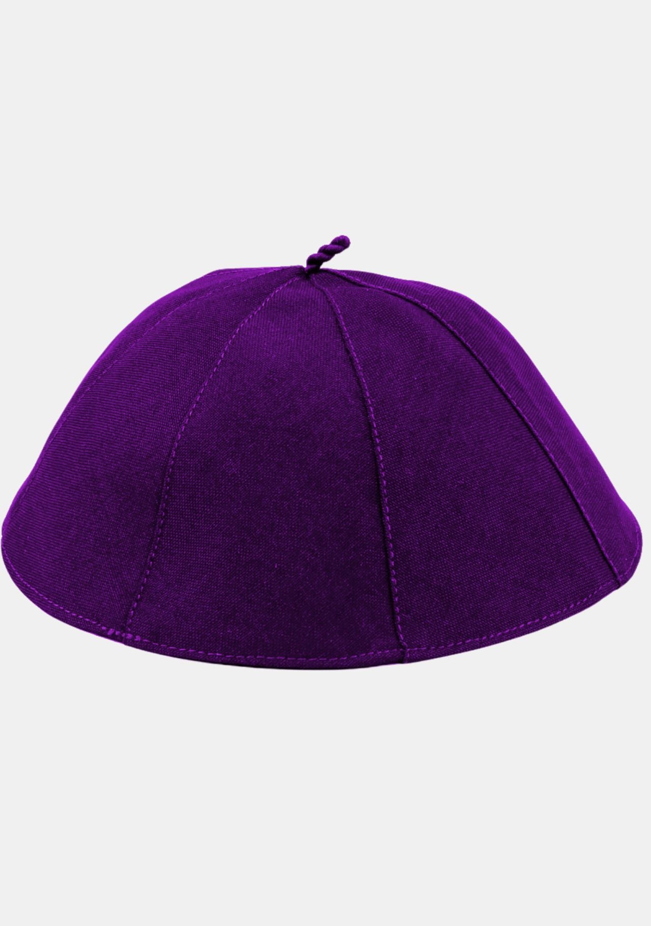 Roman Purple Zucchetto Eight Panels for a Secure Fit – eClergys