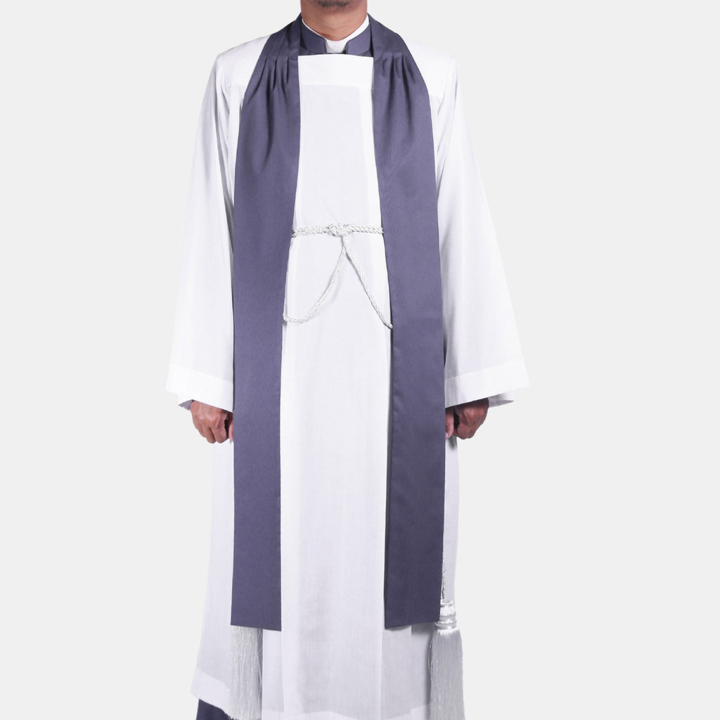 Gray eClergy's Tippet – 7" & 5" Width Options! – eClergys