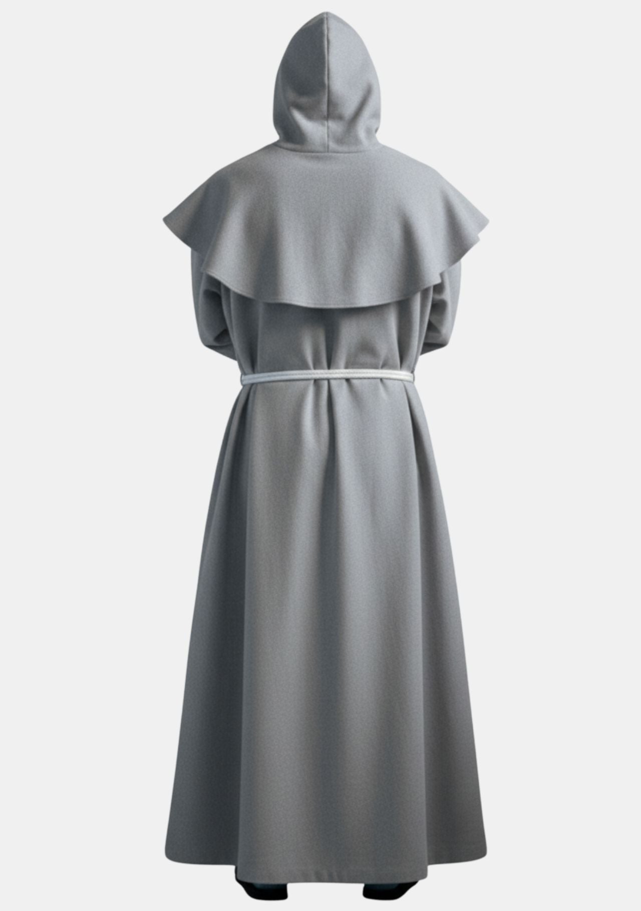 Traditional Gray Monk Robe Inspired by St. Benedict – eClergys