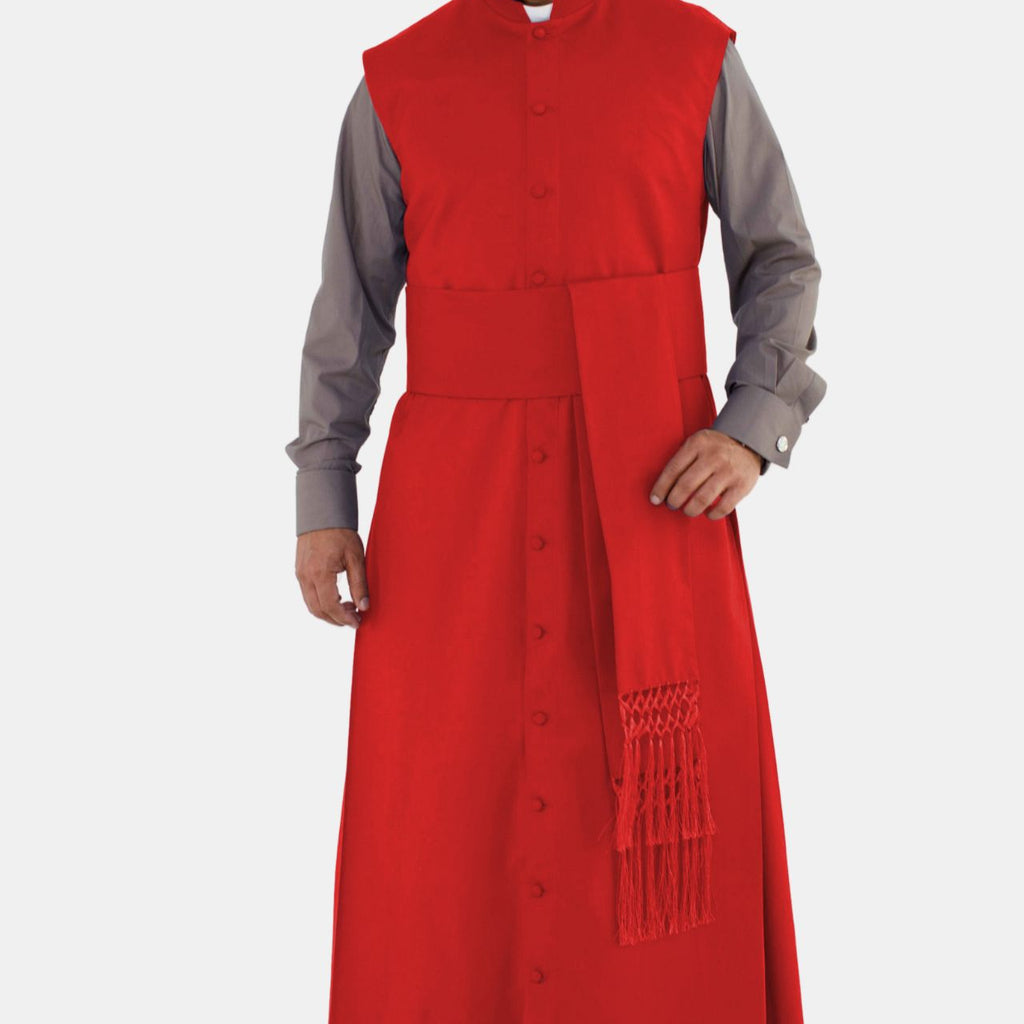Sleeveless Clergy Robe Red | eClergys™